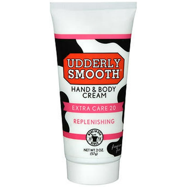 Udderly Smooth Extra Care Cream, Unscented with 20% urea, 2 Oz ...