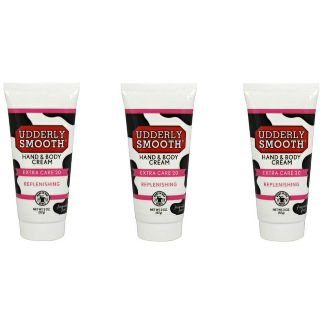 Udderly Smooth Extra Care Cream With 20% Urea, Unscented - 2 Oz, 3 Pack ...