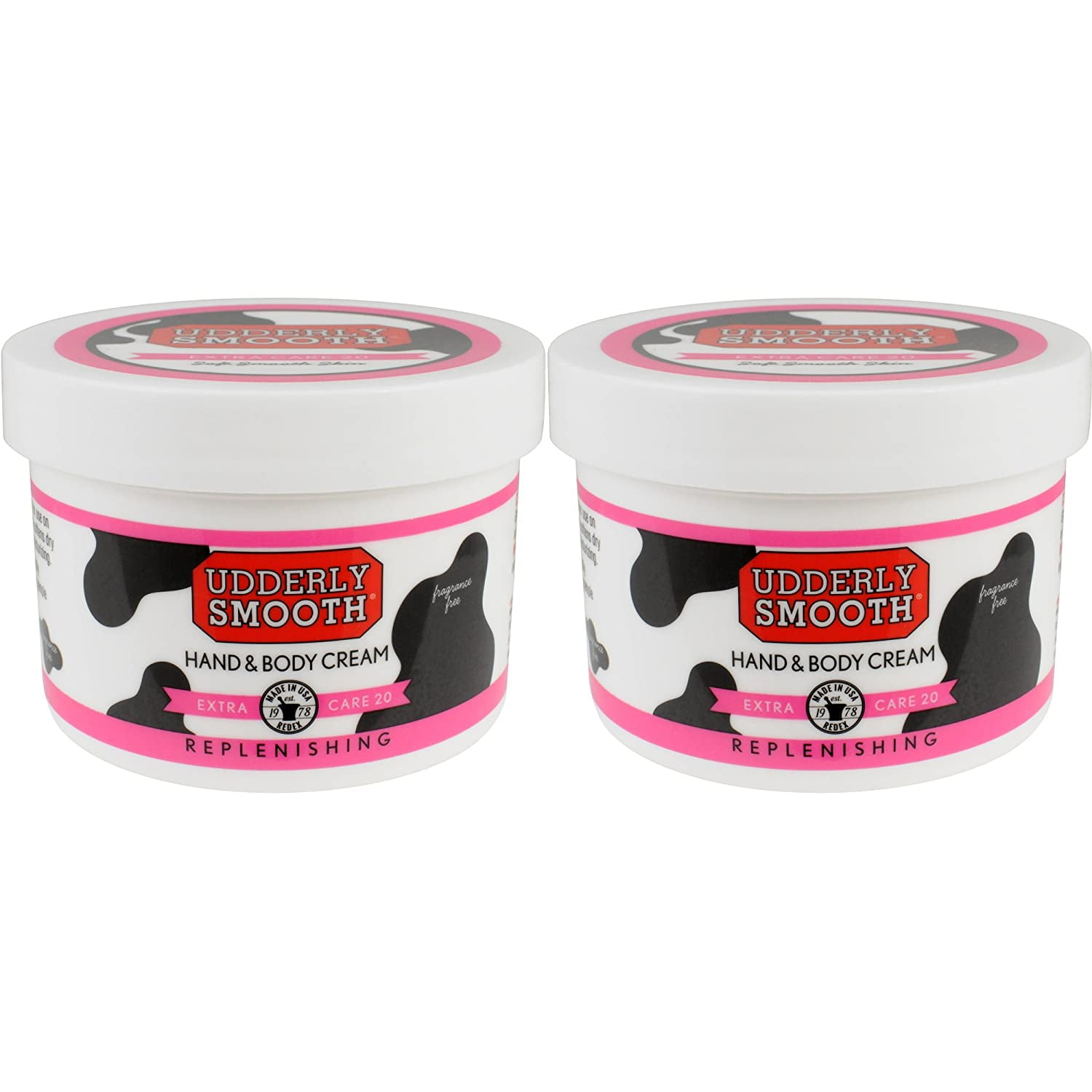 Udderly Smooth Extra Care Cream with 20% Urea for dry skin, Unscented ...