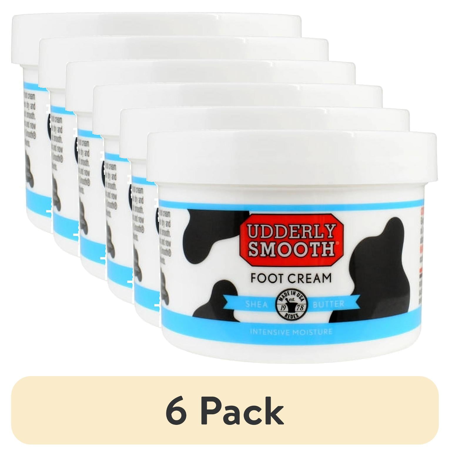 (6 pack) Udderly Smooth Shea Butter Foot Cream Moisturizing Lotion for ...