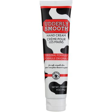 Udderly Smooth Hydrating Hand Cream 4 oz, Fast-Absorbing, Non-Greasy ...