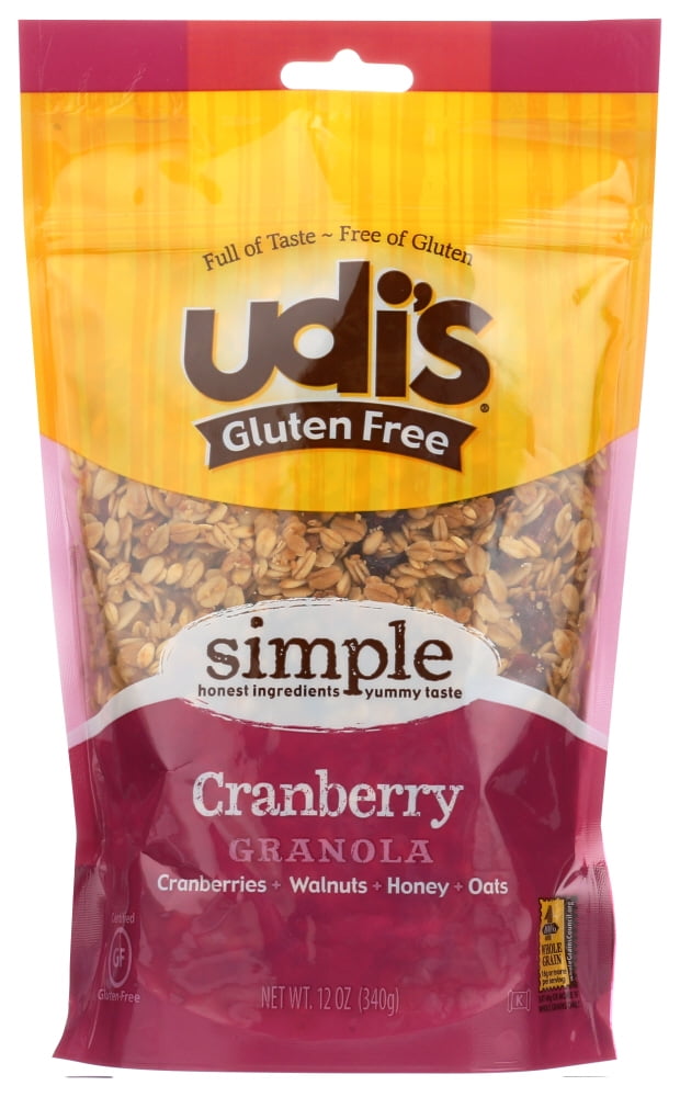Udi'S Granola, Granola Cranberry, Bag, 12 Oz. - Walmart.com