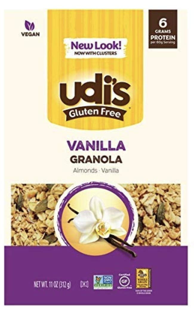Udi's Gluten Free Granola Vanilla, 11 Ounce - Pack Of 3 - Walmart.com