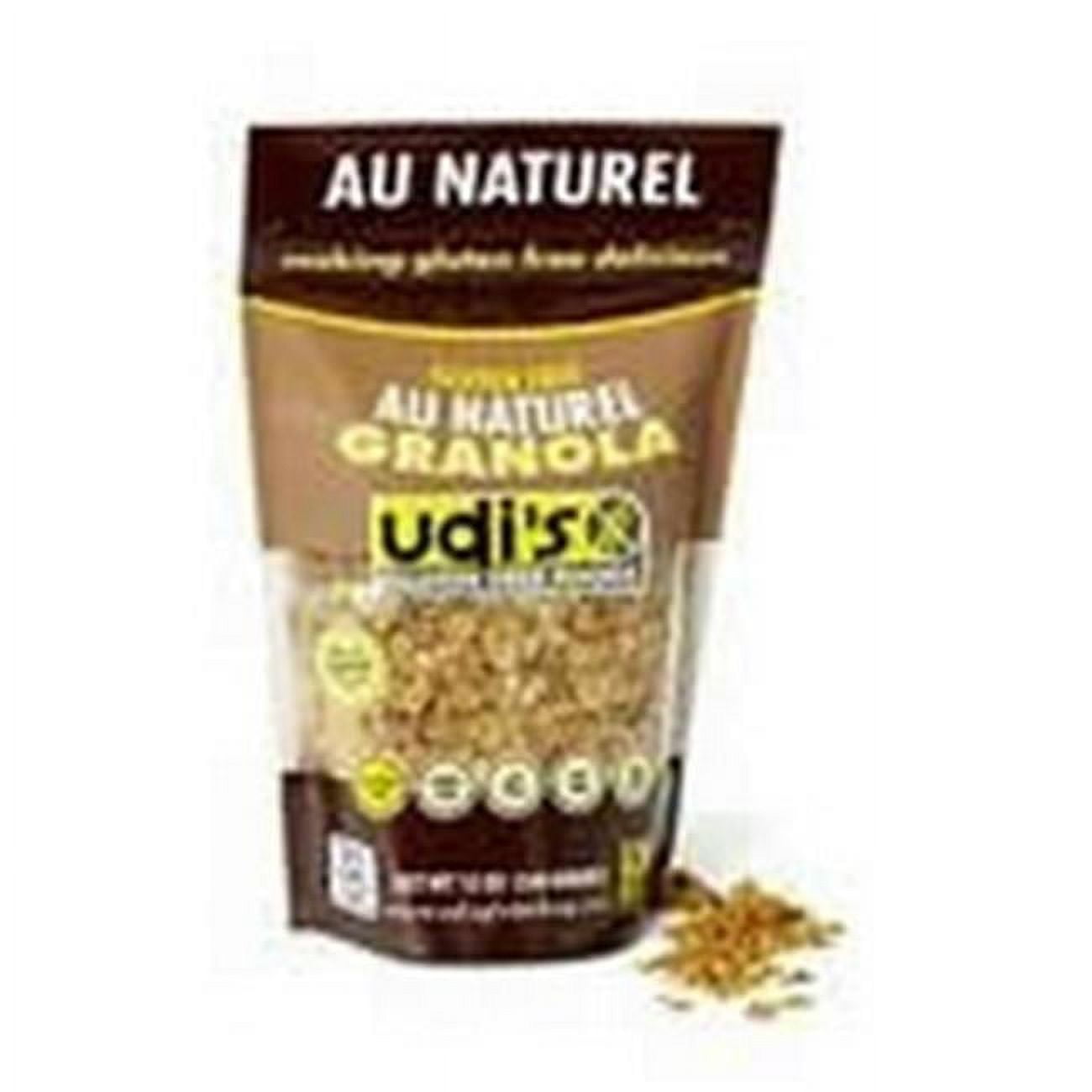 Udis Granola Udis Au Naturel Granola GF- 6x12 OZ - Walmart.com
