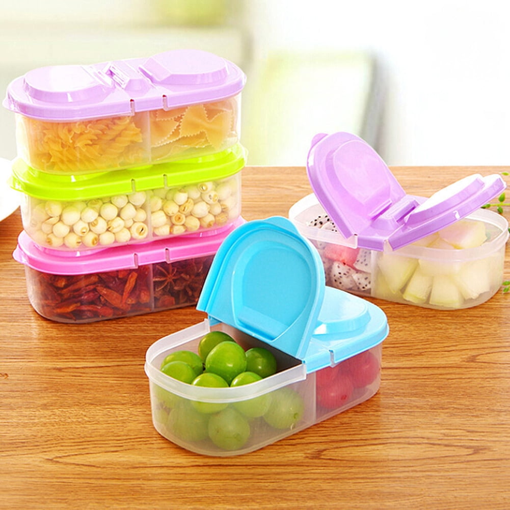 Udiyo Clear Plastic Stackable Food Storage Container (2 Count ...