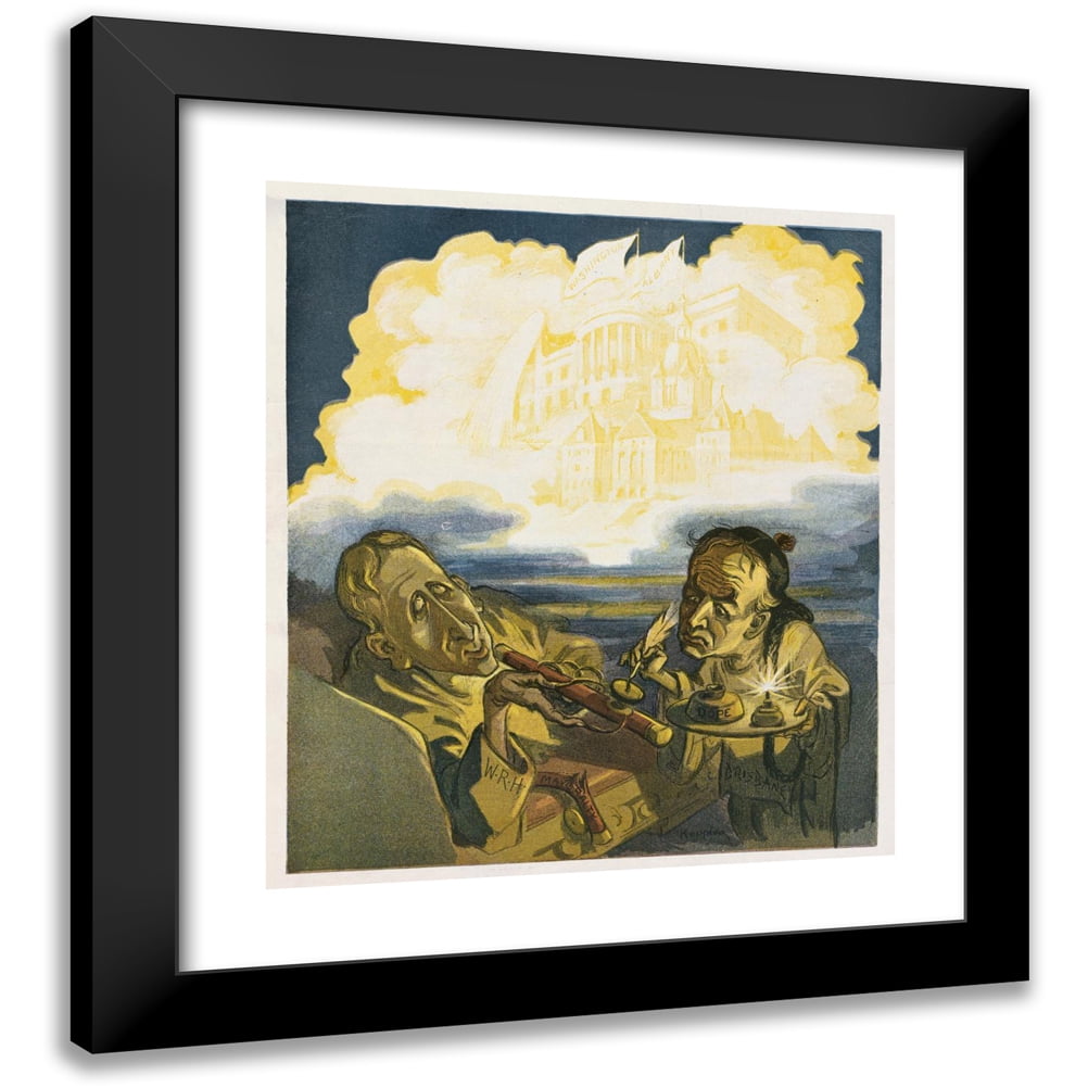 Udo Keppler 12x14 Black Modern Framed Museum Art Print Titled - A ...