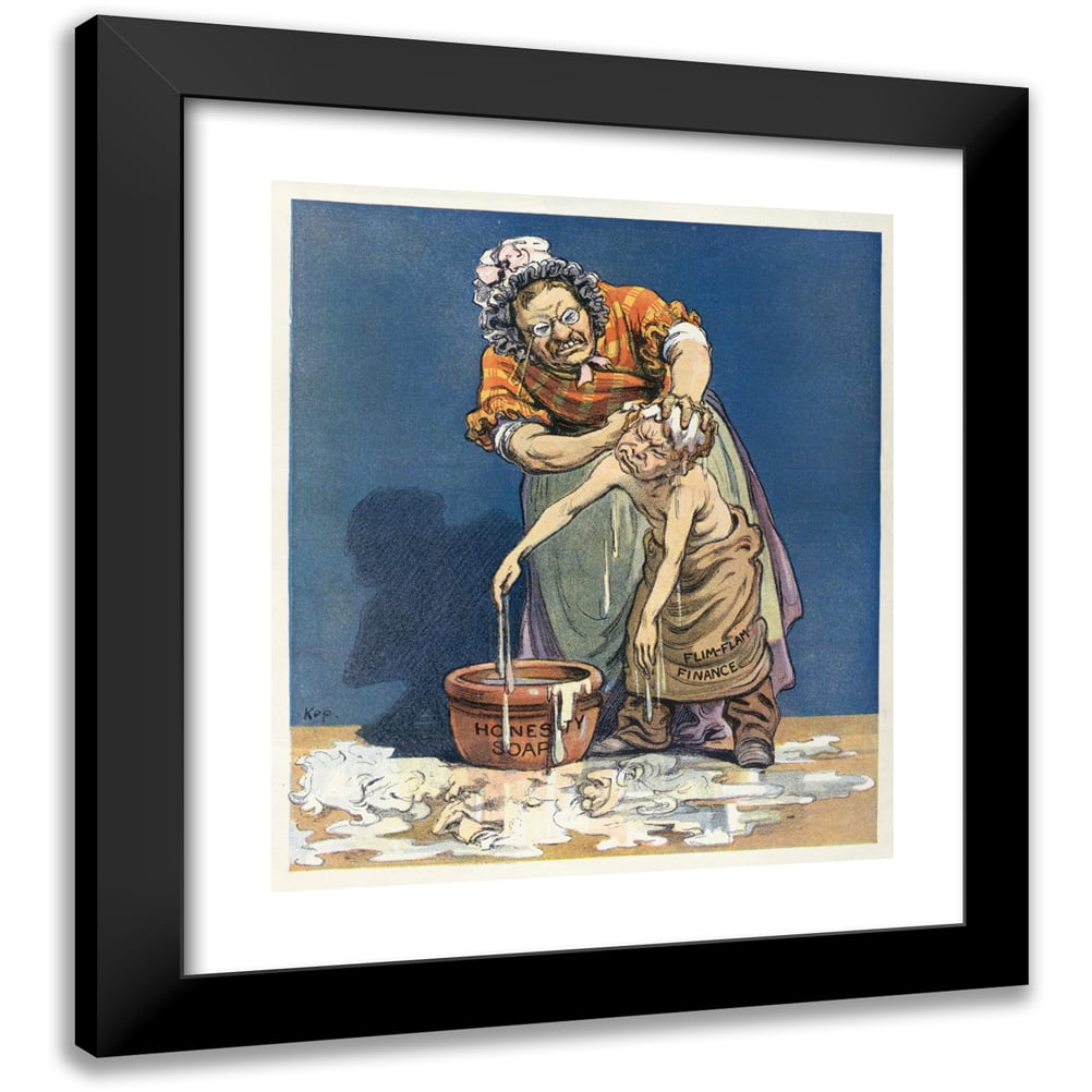 Udo Keppler 12x14 Black Modern Framed Museum Art Print Titled - You ...