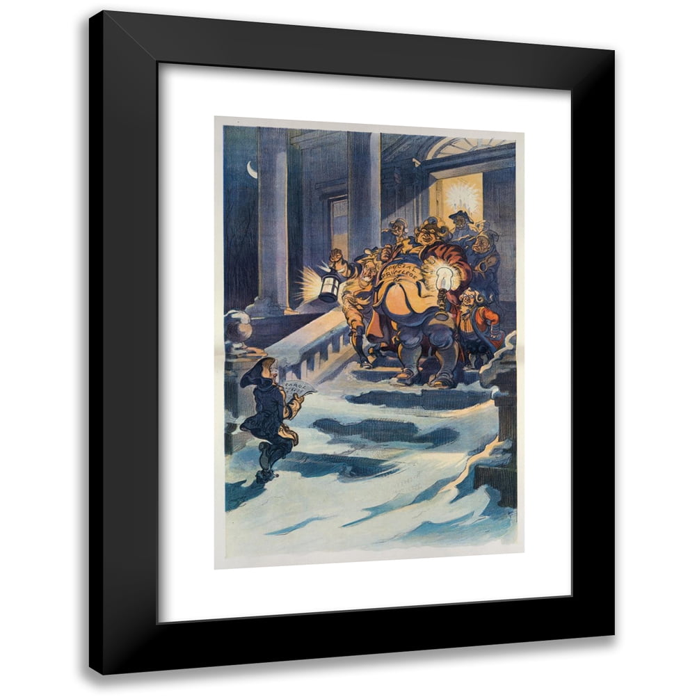 Udo Keppler 13x18 Black Modern Framed Museum Art Print Titled - The ...