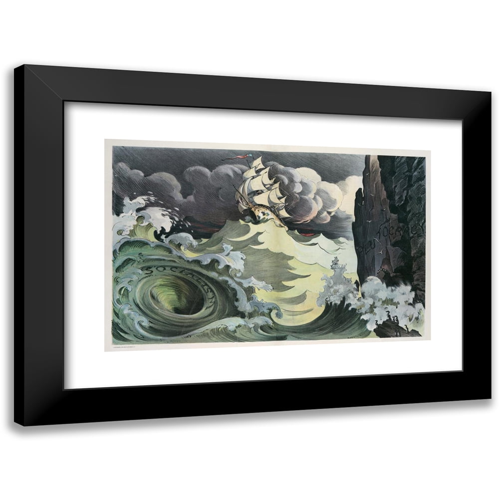 Udo Keppler 14x11 Black Modern Framed Museum Art Print Titled - A Case ...