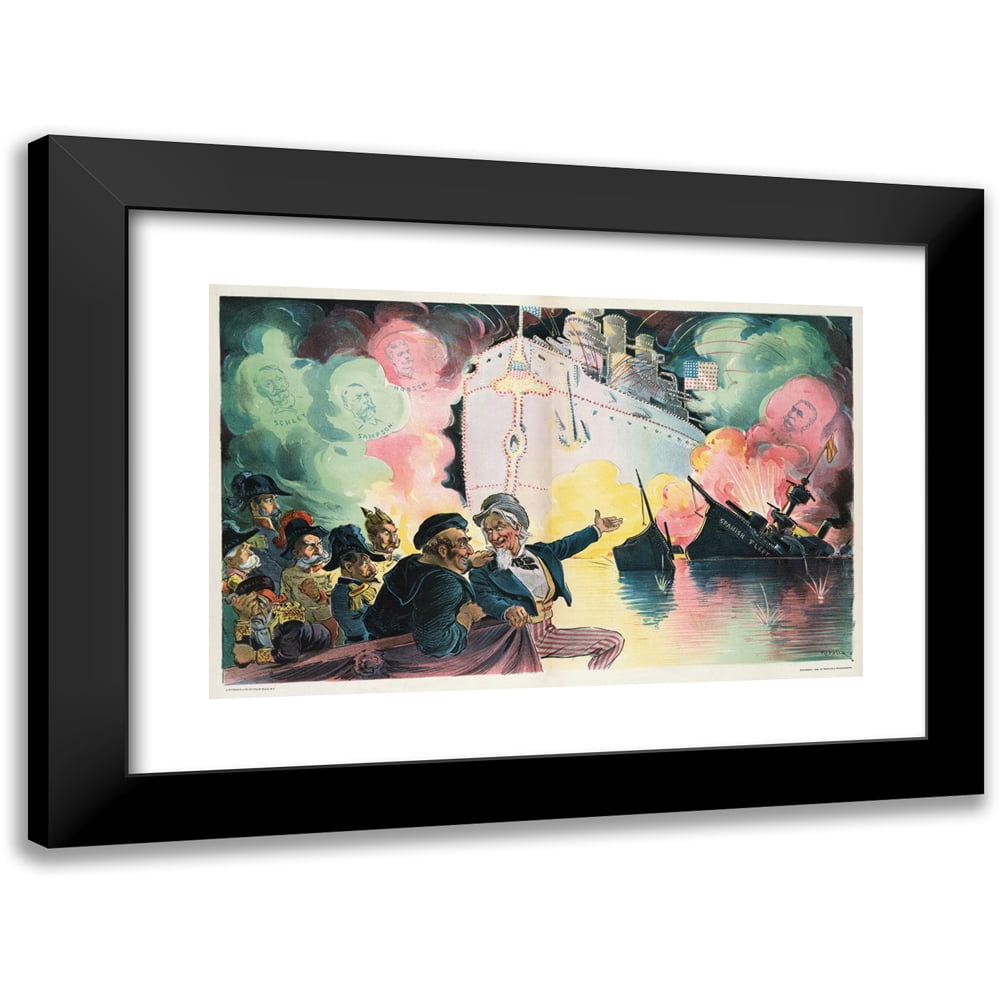 Udo Keppler 14x11 Black Modern Framed Museum Art Print Titled ...