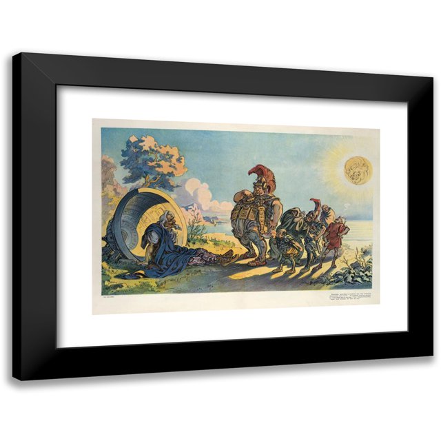Udo Keppler 14x11 Black Modern Framed Museum Art Print Titled - If ...