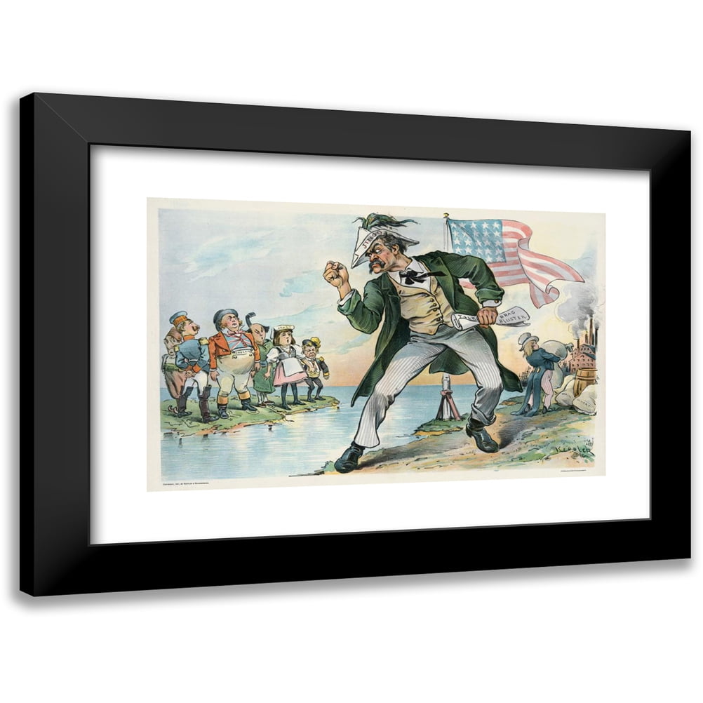 Udo Keppler 14x11 Black Modern Framed Museum Art Print Titled - The ...