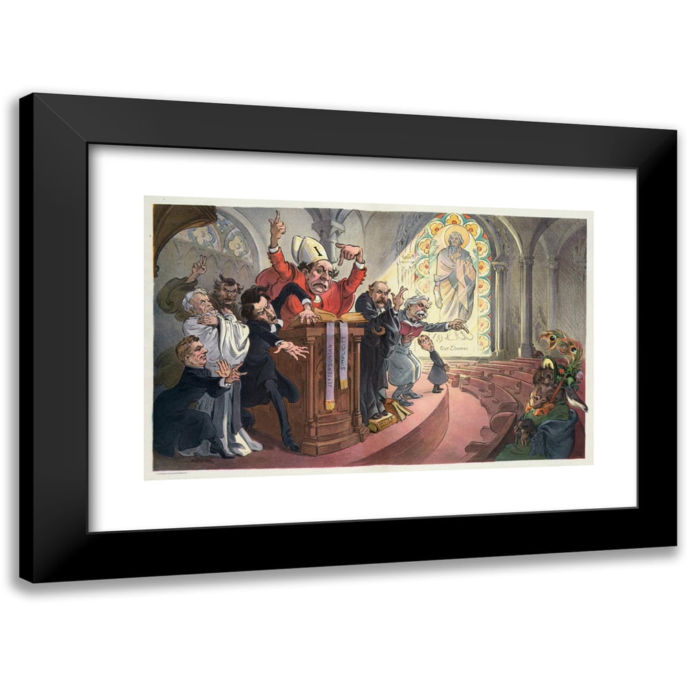 Udo Keppler 14x11 Black Modern Framed Museum Art Print Titled - The ...