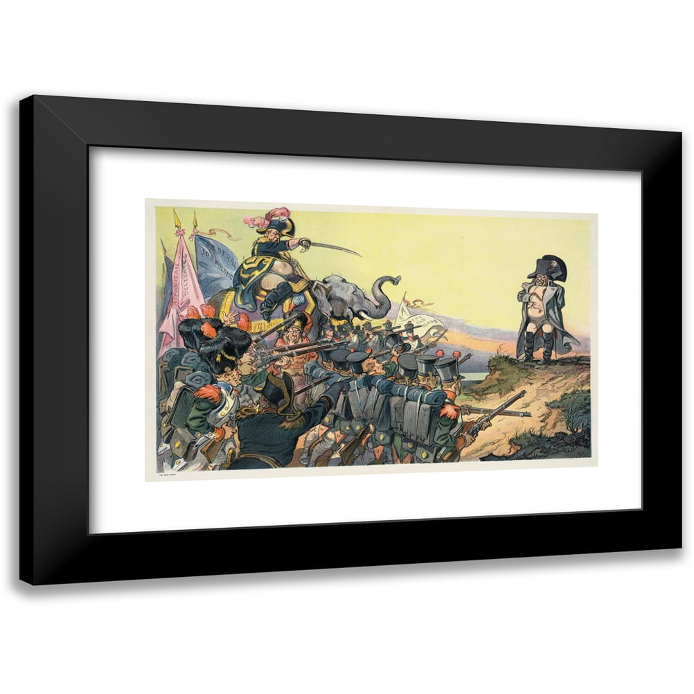 Udo Keppler 14x11 Black Modern Framed Museum Art Print Titled - Will ...