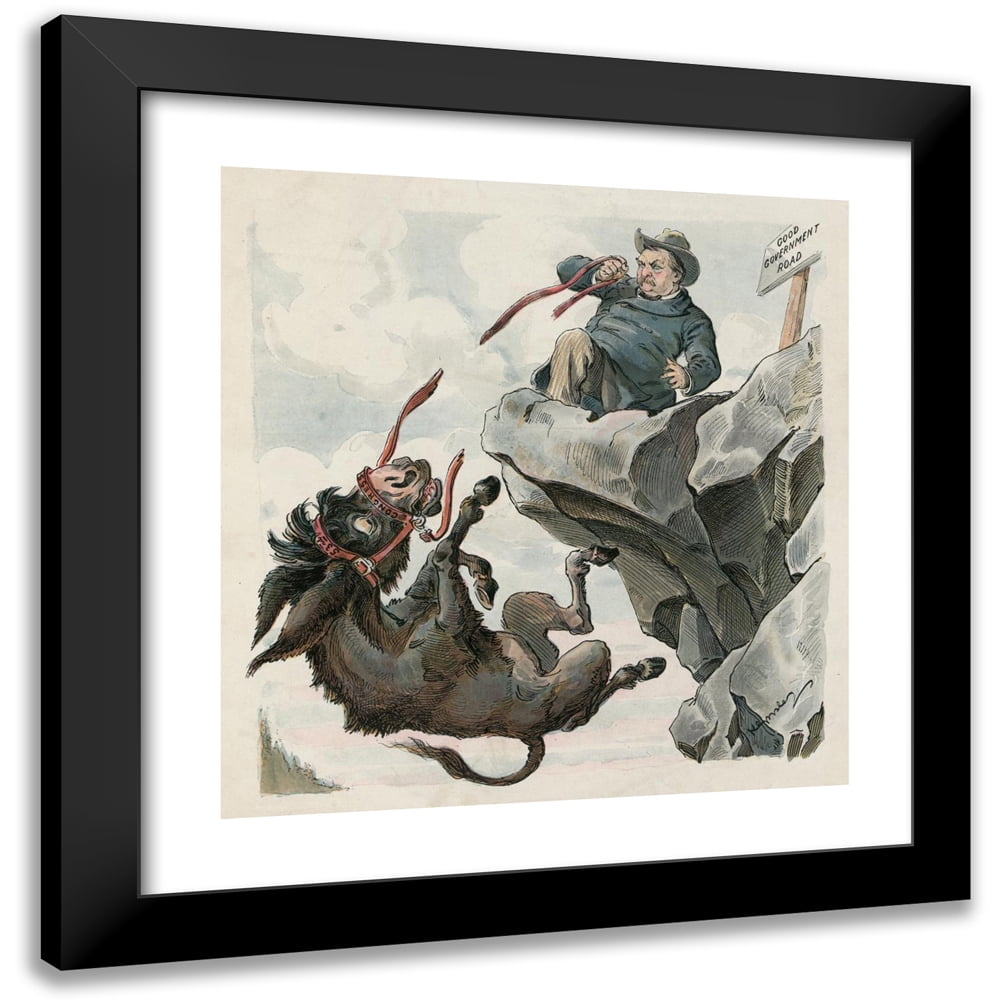 Udo Keppler 15x15 Black Modern Framed Museum Art Print Titled - The Ass ...