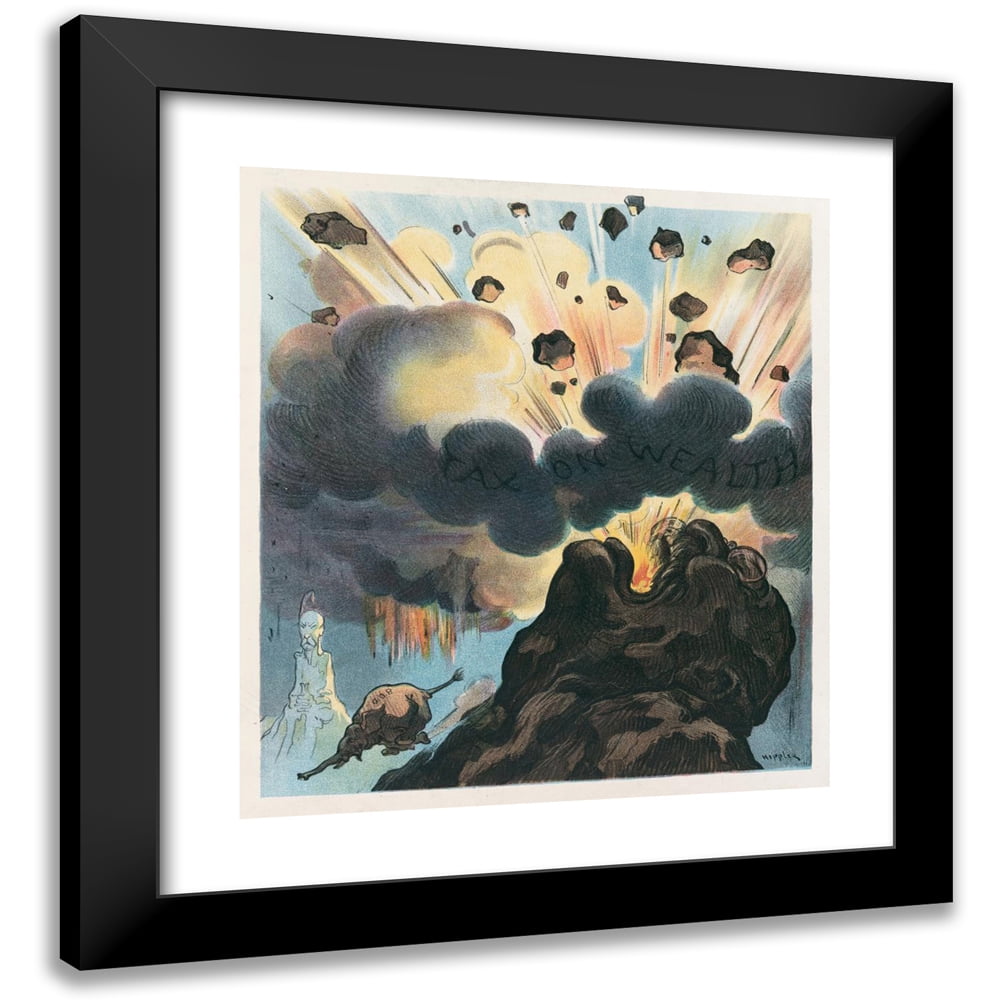 Udo Keppler 15x16 Black Modern Framed Museum Art Print Titled - An ...