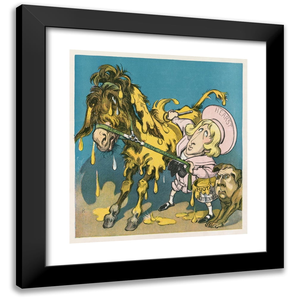 Udo Keppler 15x16 Black Modern Framed Museum Art Print Titled - Buster ...