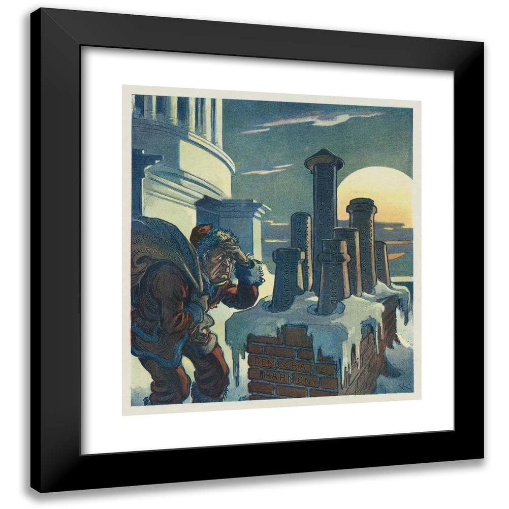 Udo Keppler 15x16 Black Modern Framed Museum Art Print Titled - On the ...