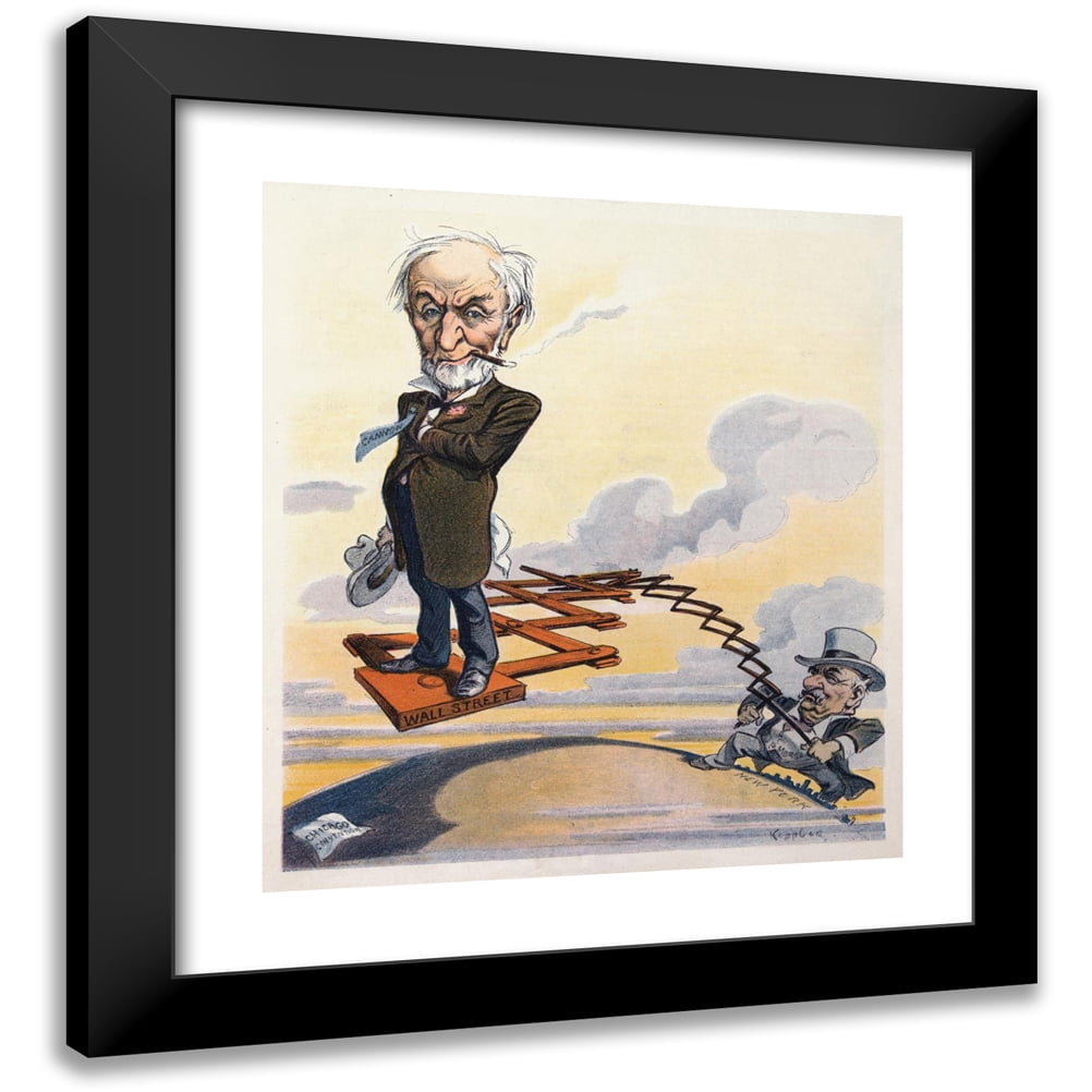 Udo Keppler 15x16 Black Modern Framed Museum Art Print Titled - The ...