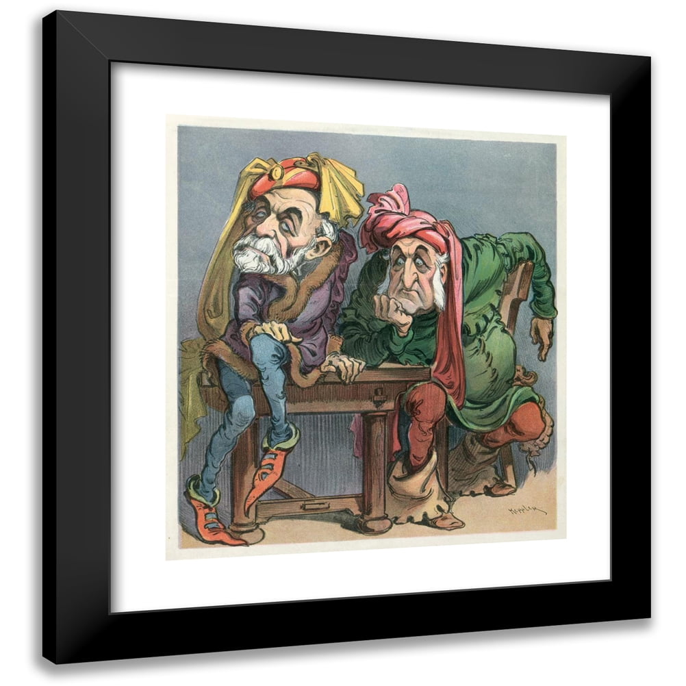 Udo Keppler 15x16 Black Modern Framed Museum Art Print Titled - The ...