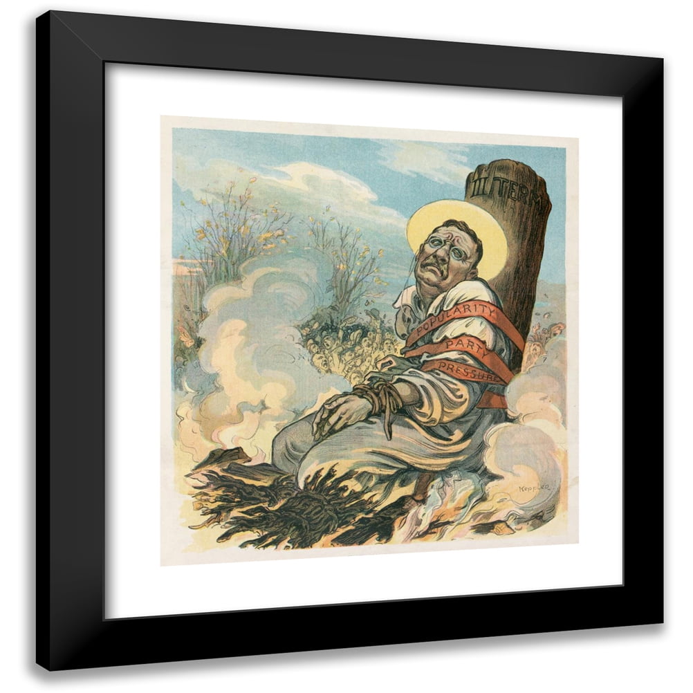 Udo Keppler 15x16 Black Modern Framed Museum Art Print Titled - The ...