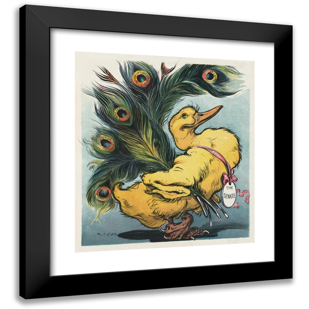 Udo Keppler 15x16 Black Modern Framed Museum Art Print Titled - The ...