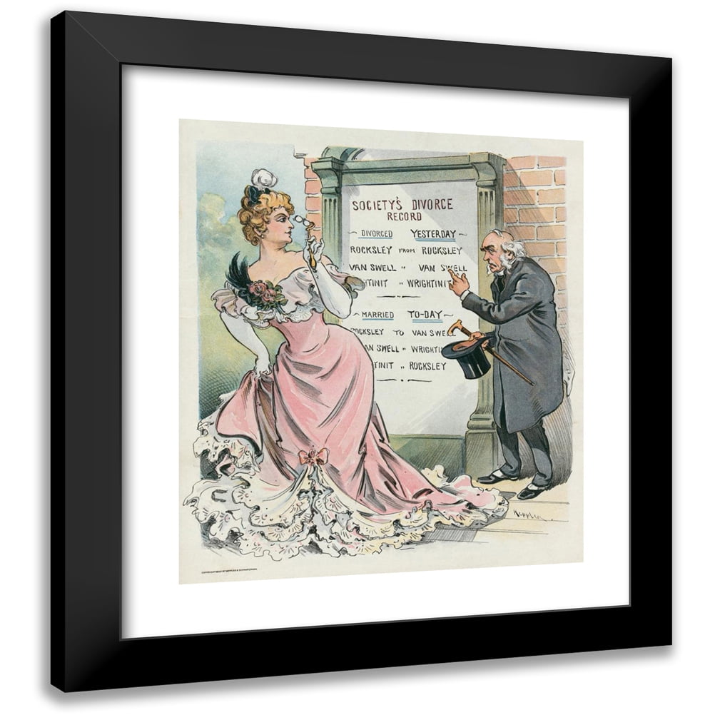 Udo Keppler 15x17 Black Modern Framed Museum Art Print Titled - A ...