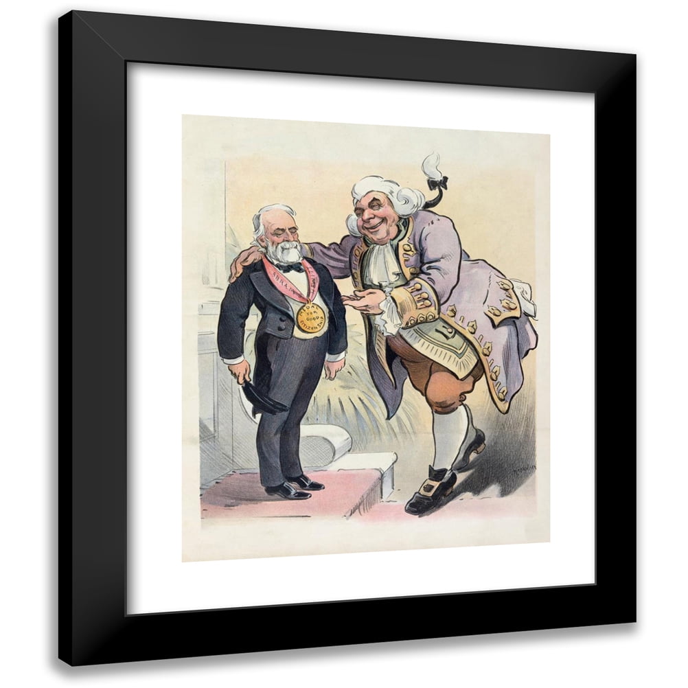 Udo Keppler 15x18 Black Modern Framed Museum Art Print Titled - Father ...
