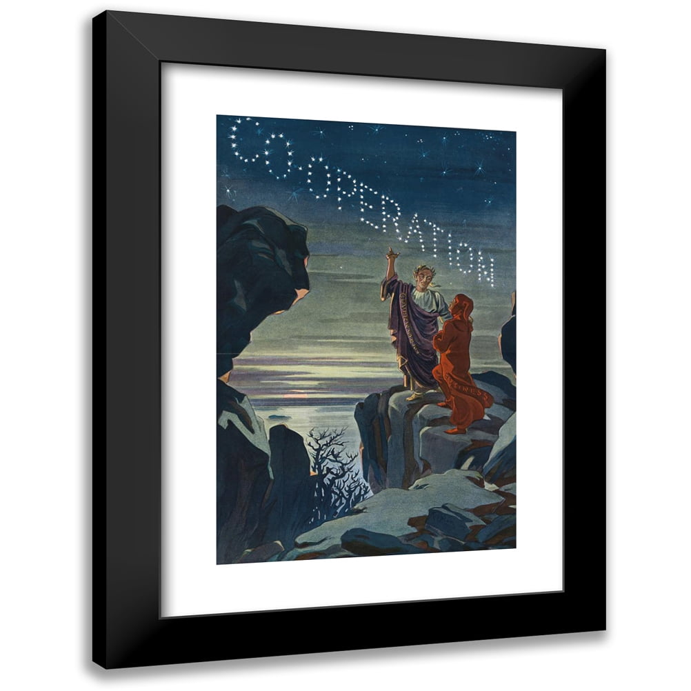 Udo Keppler 17x24 Black Modern Framed Museum Art Print Titled ...
