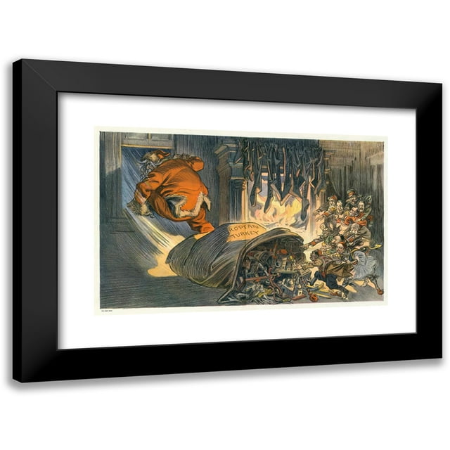 Udo Keppler 18x13 Black Modern Framed Museum Art Print Titled ...