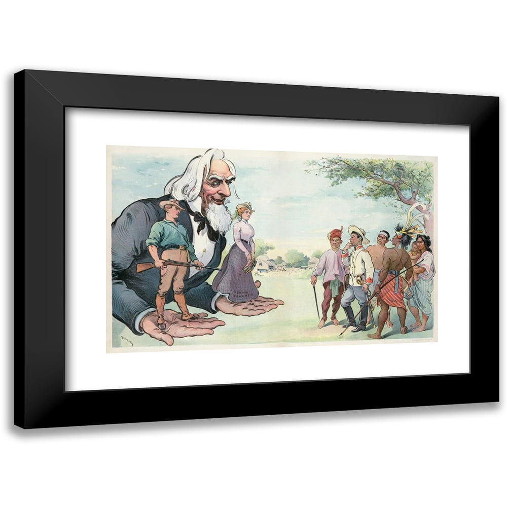 Udo Keppler 18x13 Black Modern Framed Museum Art Print Titled - It's ...