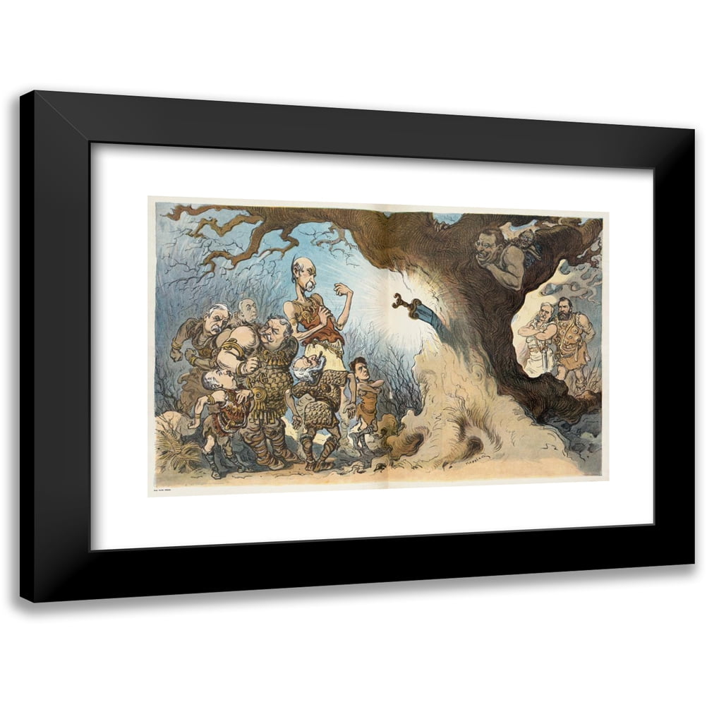 Udo Keppler 18x13 Black Modern Framed Museum Art Print Titled - The ...