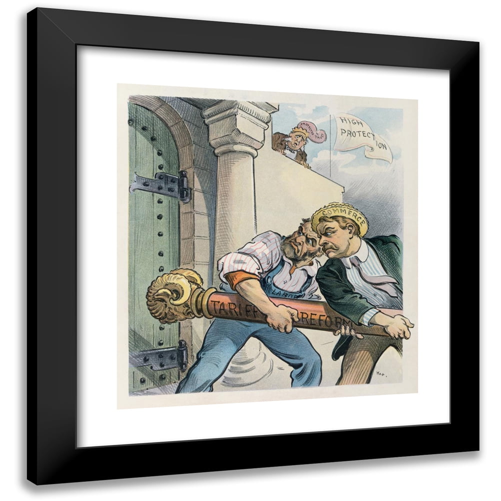 Udo Keppler 20x21 Black Modern Framed Museum Art Print Titled - An ...