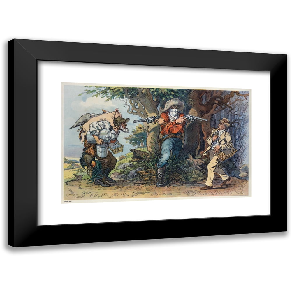 Udo Keppler 24x17 Black Modern Framed Museum Art Print Titled - A ...
