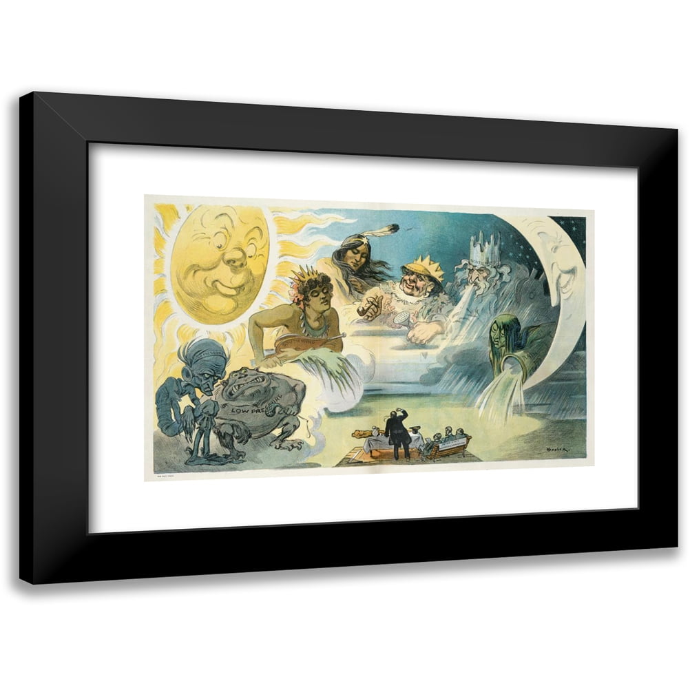 Udo Keppler 24x17 Black Modern Framed Museum Art Print Titled - A ...
