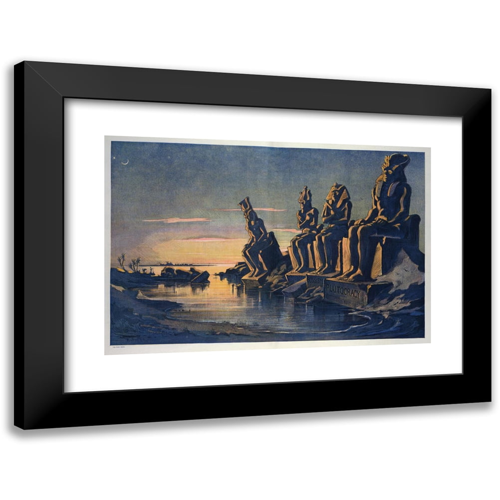 Udo Keppler 24x17 Black Modern Framed Museum Art Print Titled - Falling ...
