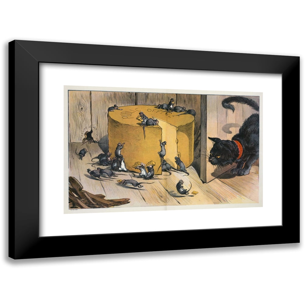 Udo Keppler 24x17 Black Modern Framed Museum Art Print Titled - The ...