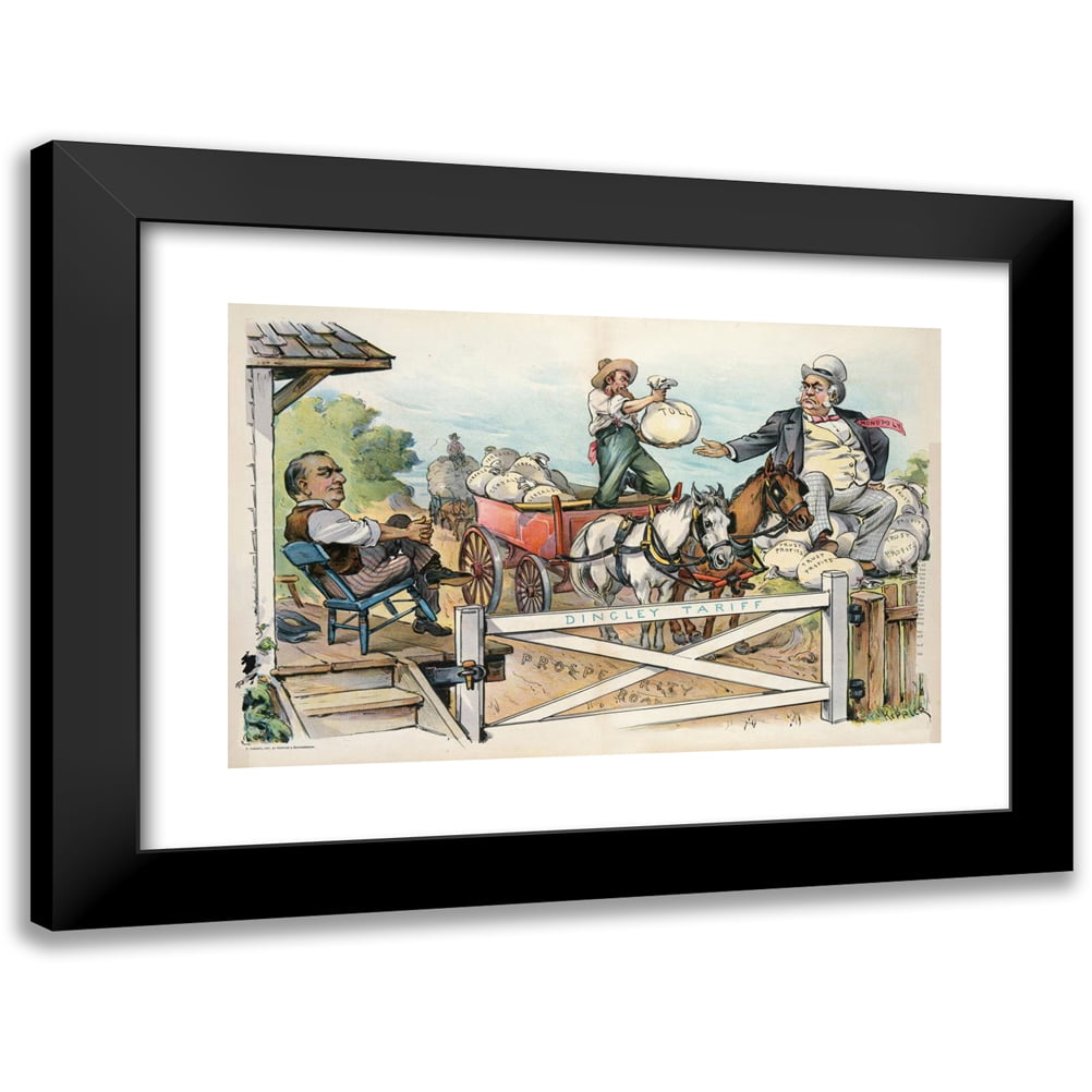 Udo Keppler 24x17 Black Modern Framed Museum Art Print Titled - The ...