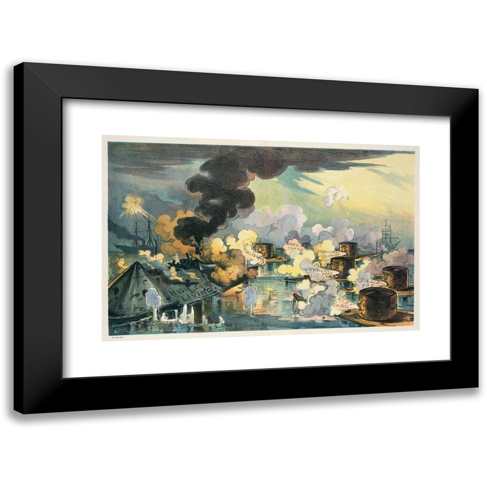 Udo Keppler 24x17 Black Modern Framed Museum Art Print Titled - The ...