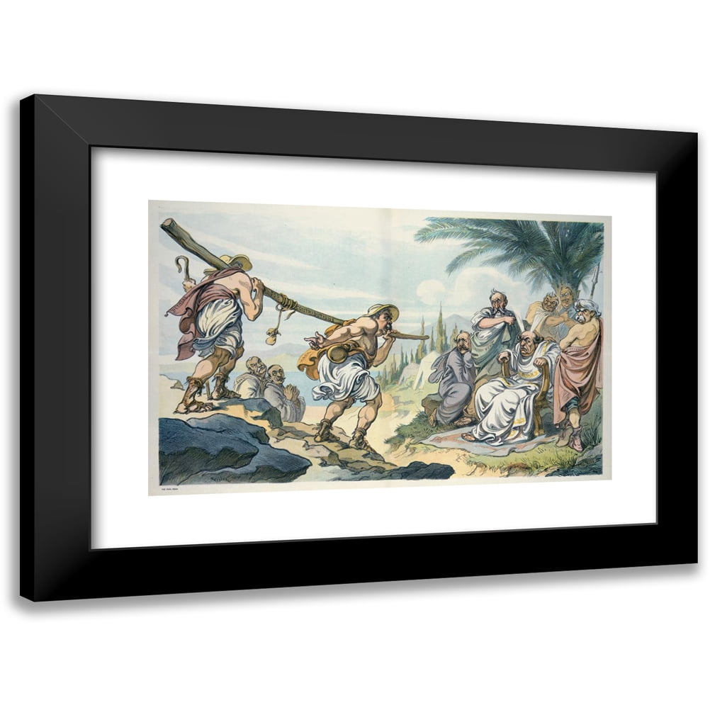 Udo Keppler 24x17 Black Modern Framed Museum Art Print Titled - The ...