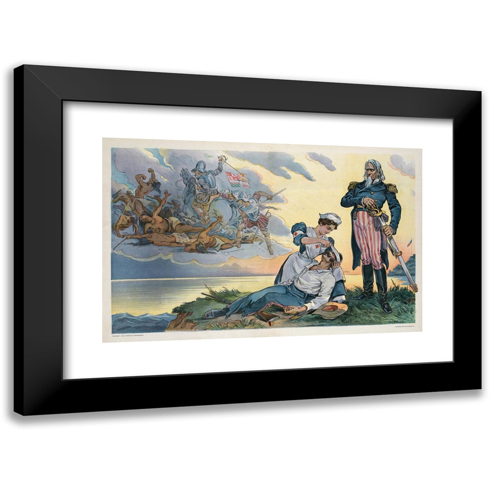 Udo Keppler 24x17 Black Modern Framed Museum Art Print Titled - Then ...