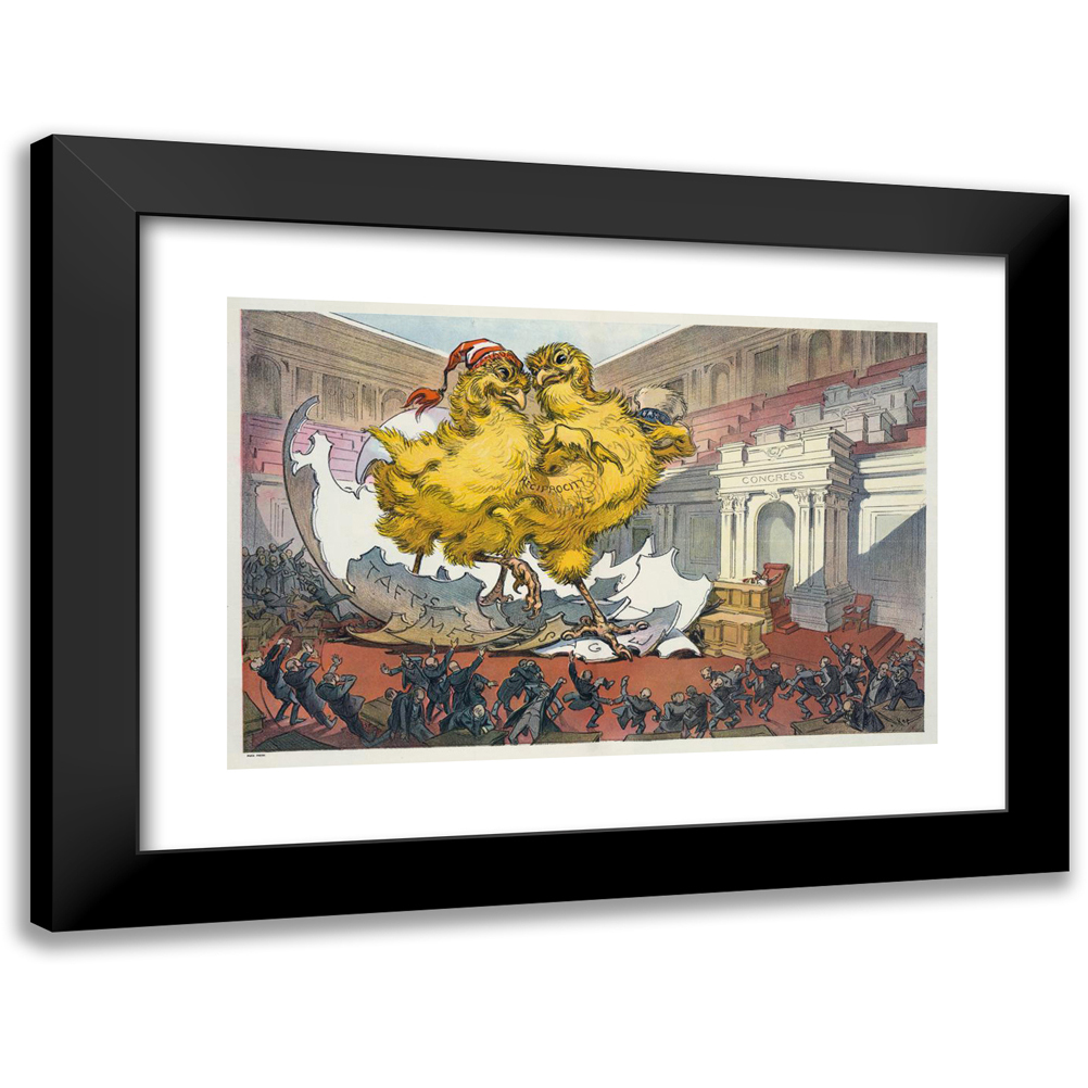 Udo Keppler 24x17 Black Modern Framed Museum Art Print Titled - Yuming ...