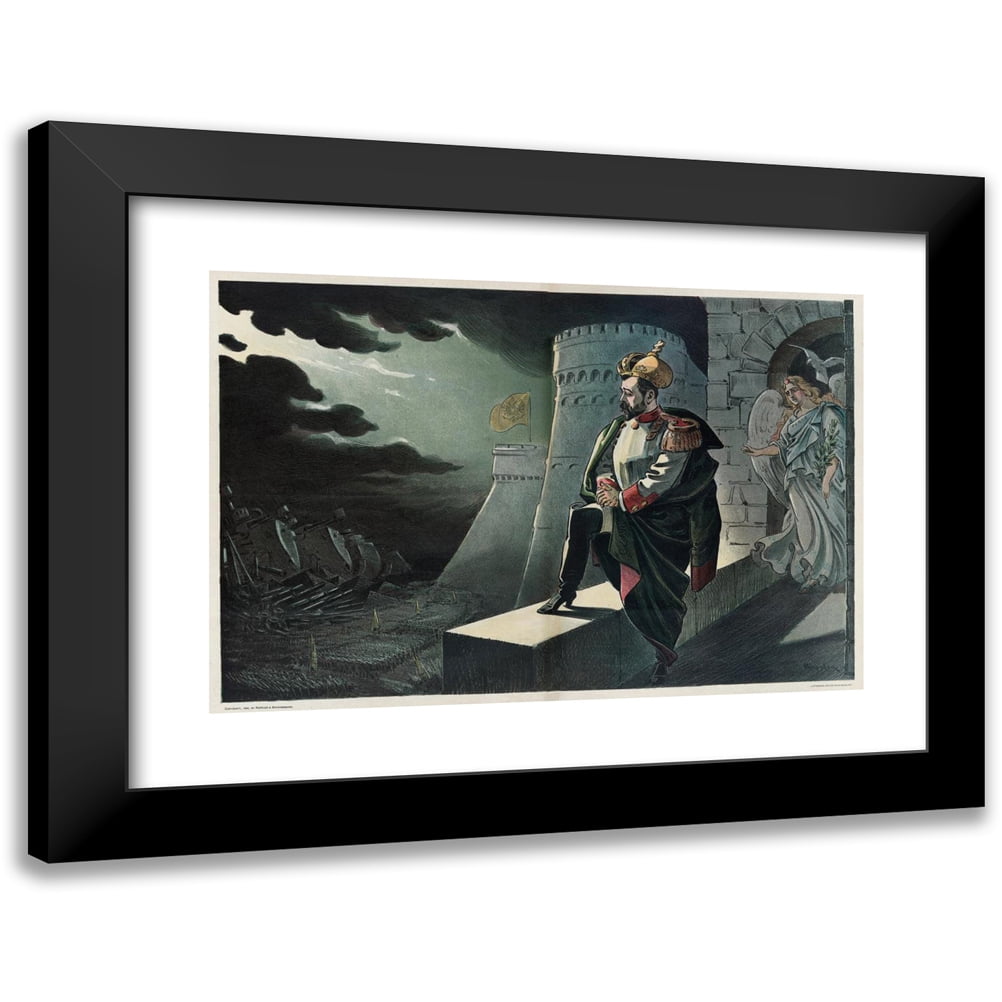 Udo Keppler 24x18 Black Modern Framed Museum Art Print Titled ...
