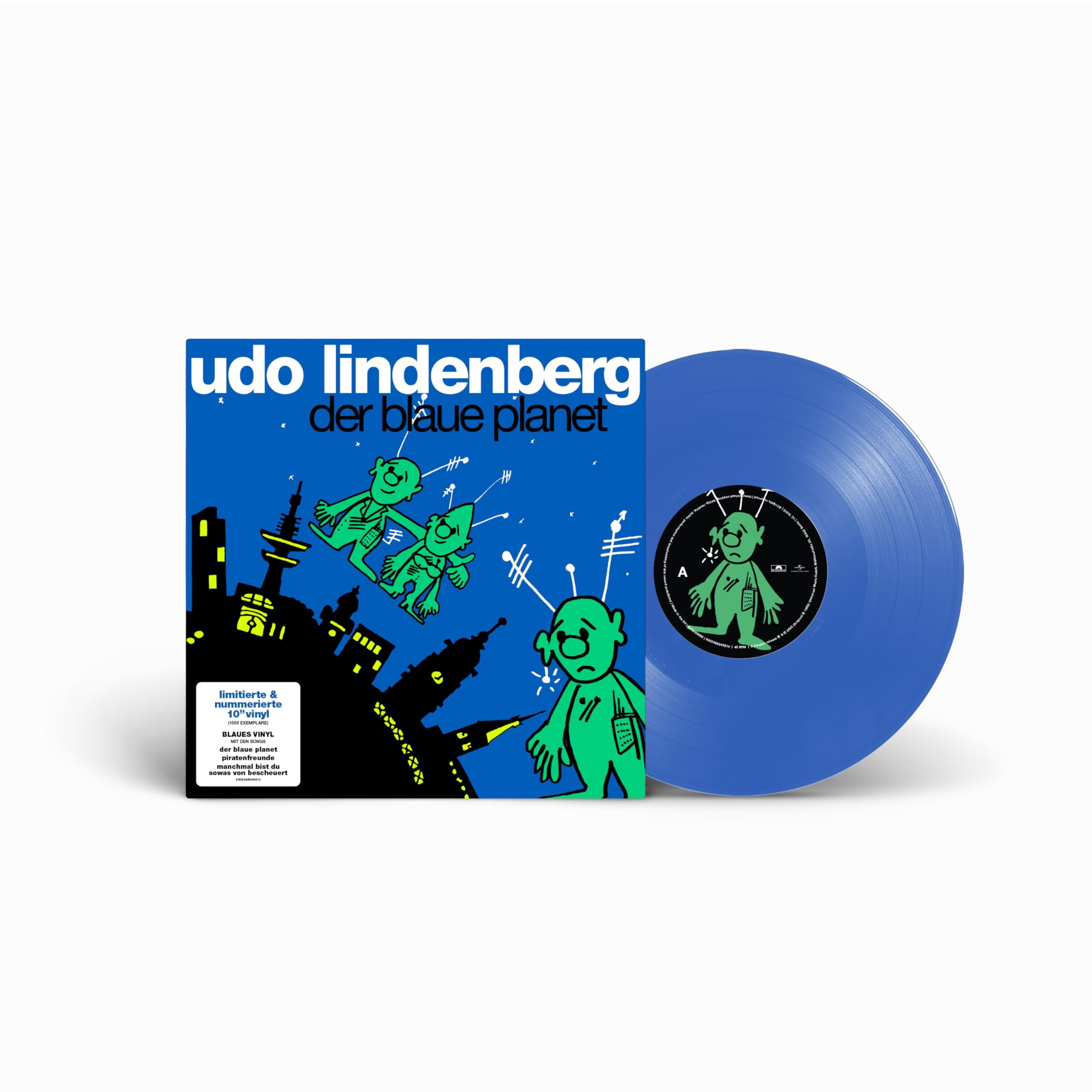 Udo Lindenberg Der Blaue Planet (Vinyl Record) - Walmart.com