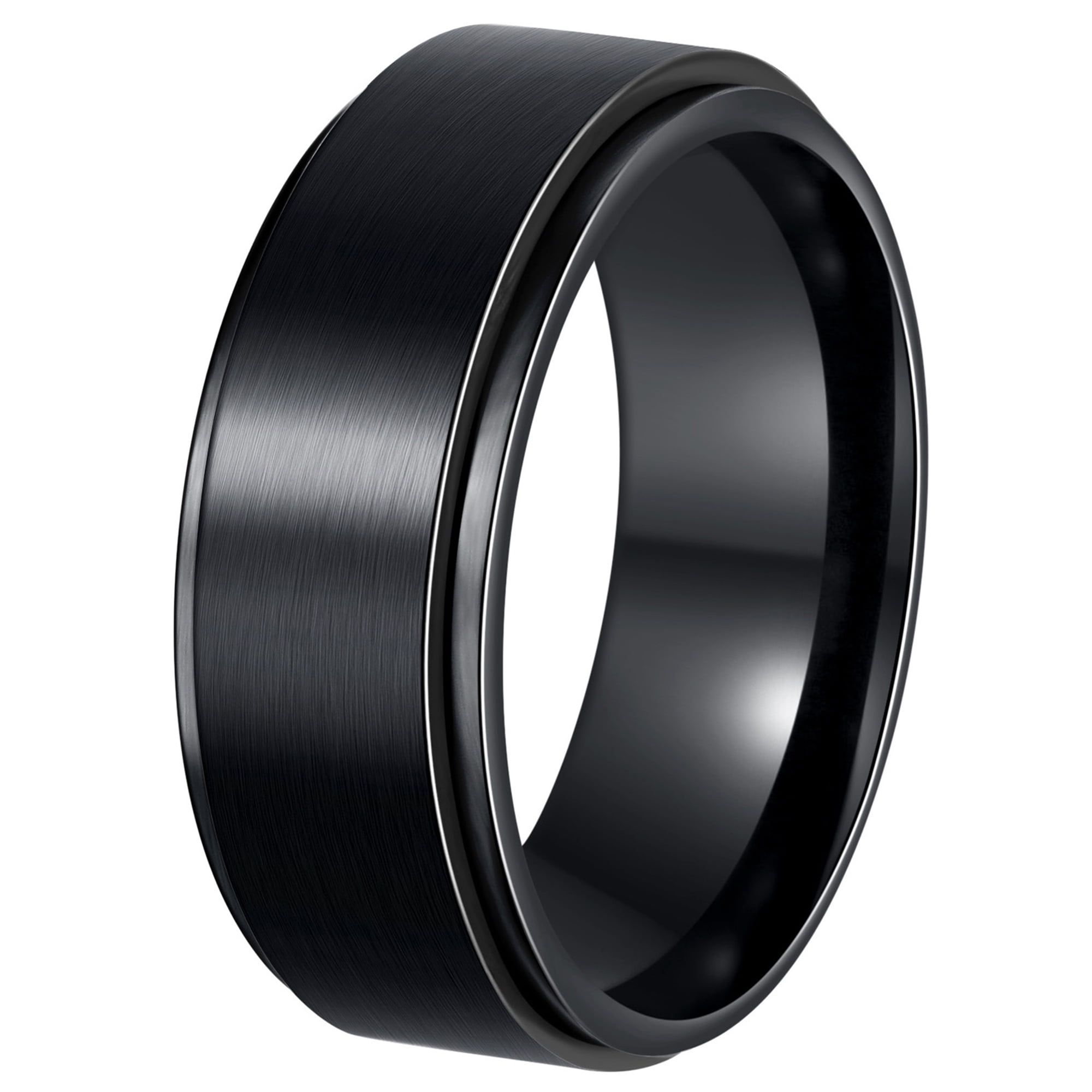 Udolfly Mens Fidget Rings Anxiety Rings for Men Womens Chain Spinner ...