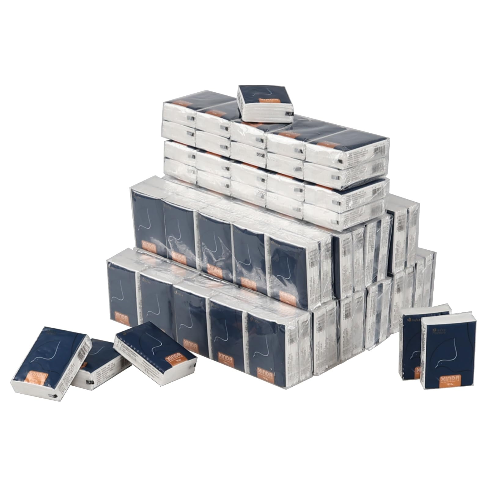 Udotry 4-Ply Pocket Packs MMF7 Facial Tissues, Mini Individual Tissues ...