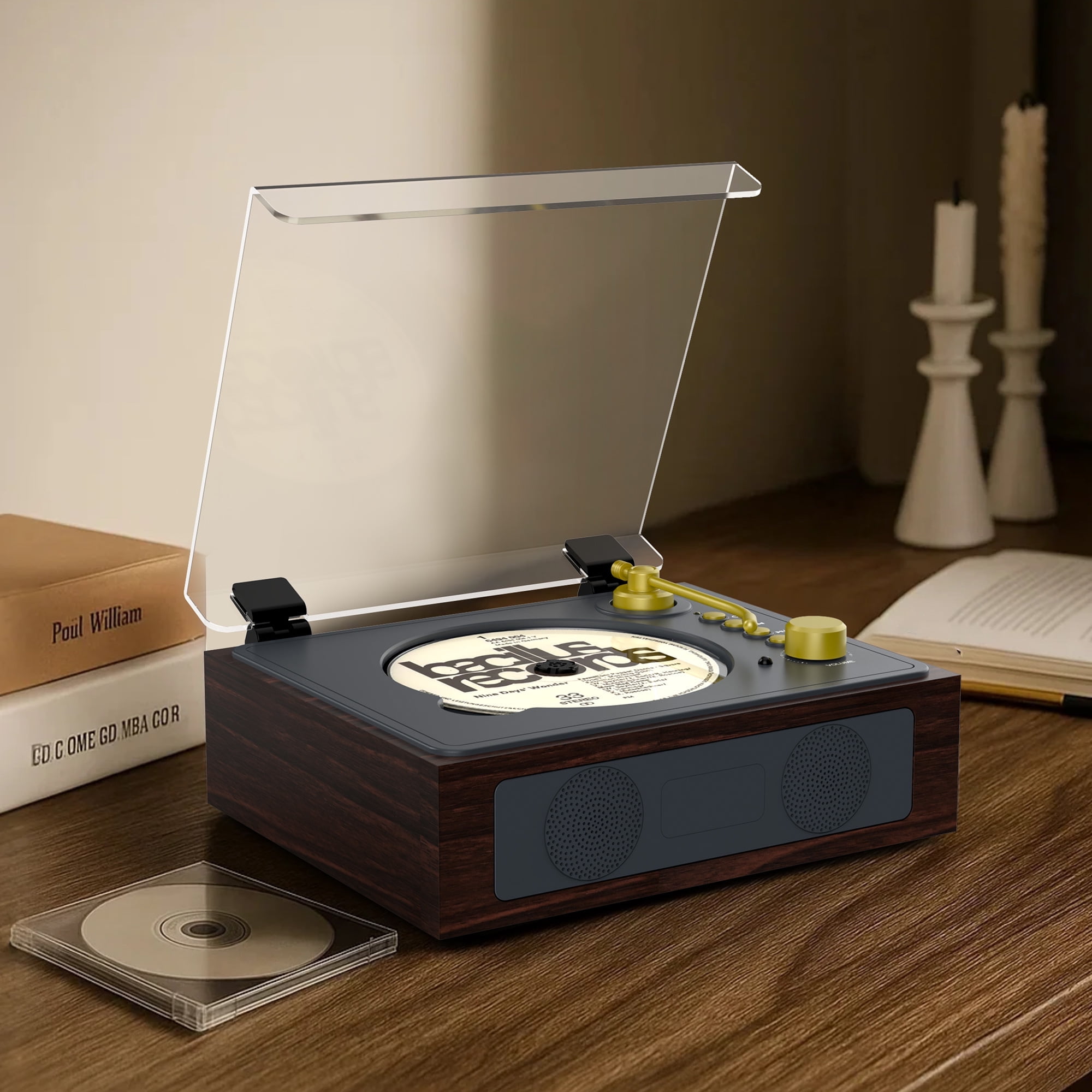 Udreamer CD Players for Home,Portable CD Boombox, Digital Portable CD ...