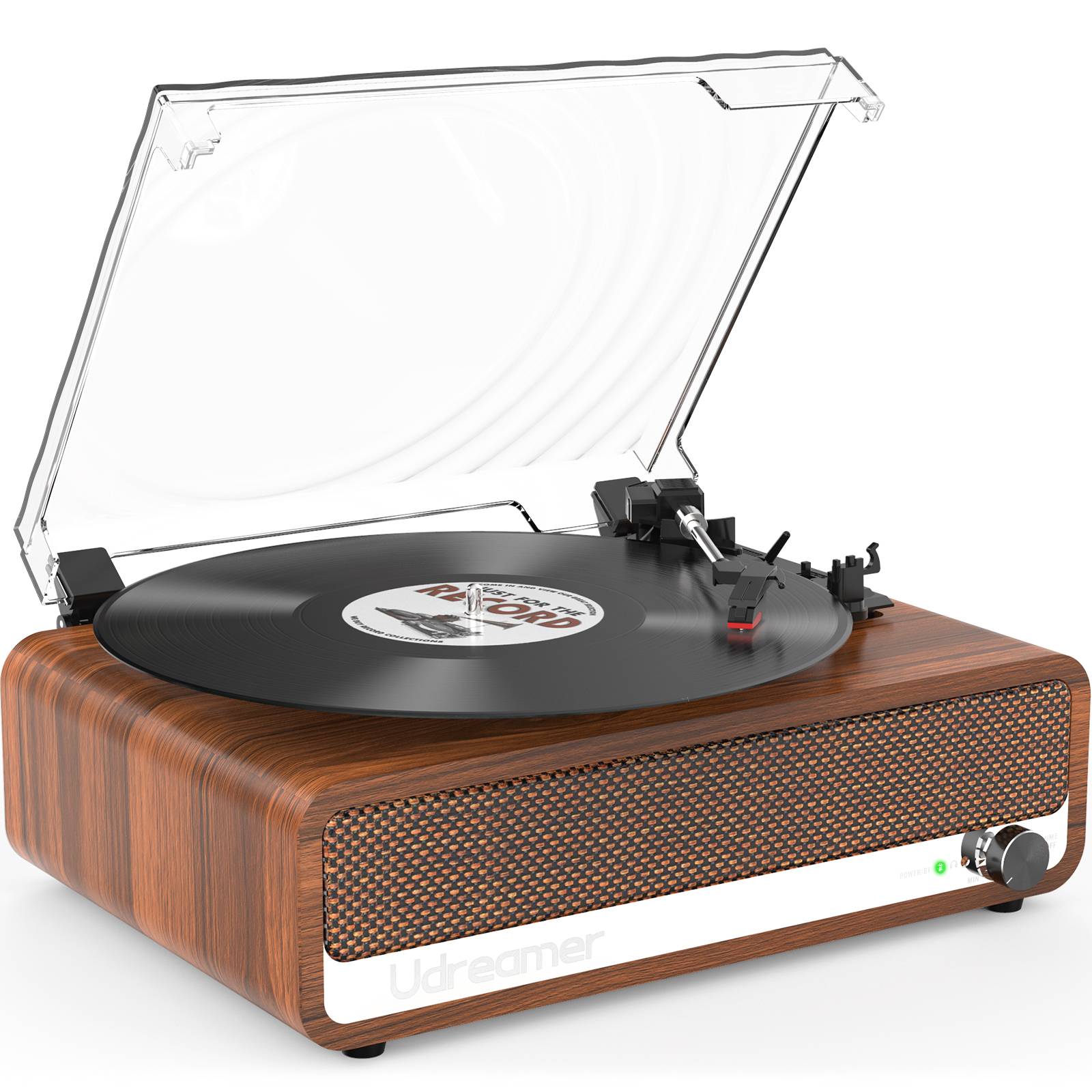 Record Player 3-Speed Stereo Turntable With Playing Function - Walmart.com
