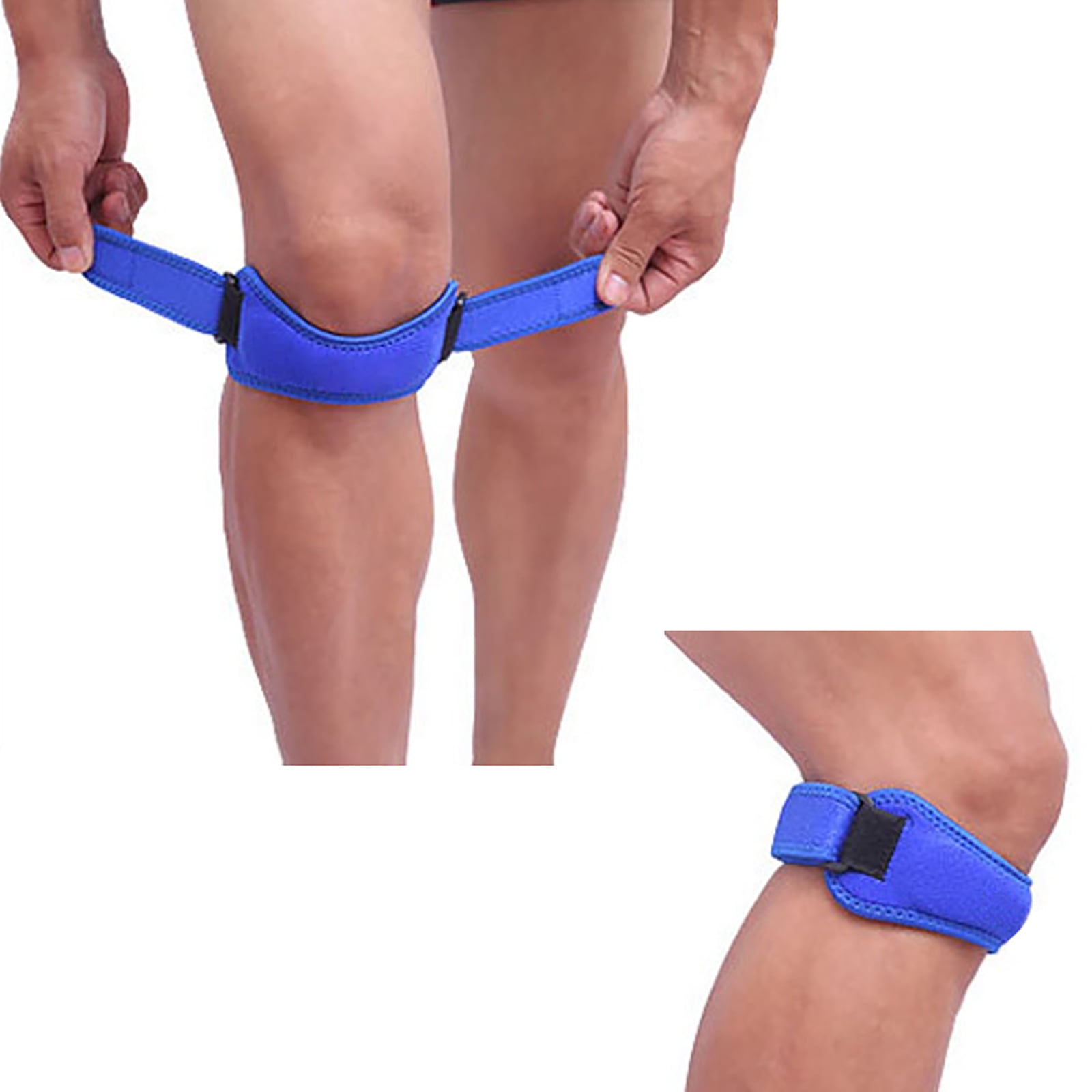 Ueasy Adjustable Knee Strap Knee Patellar Tendon Support Strap Band for ...