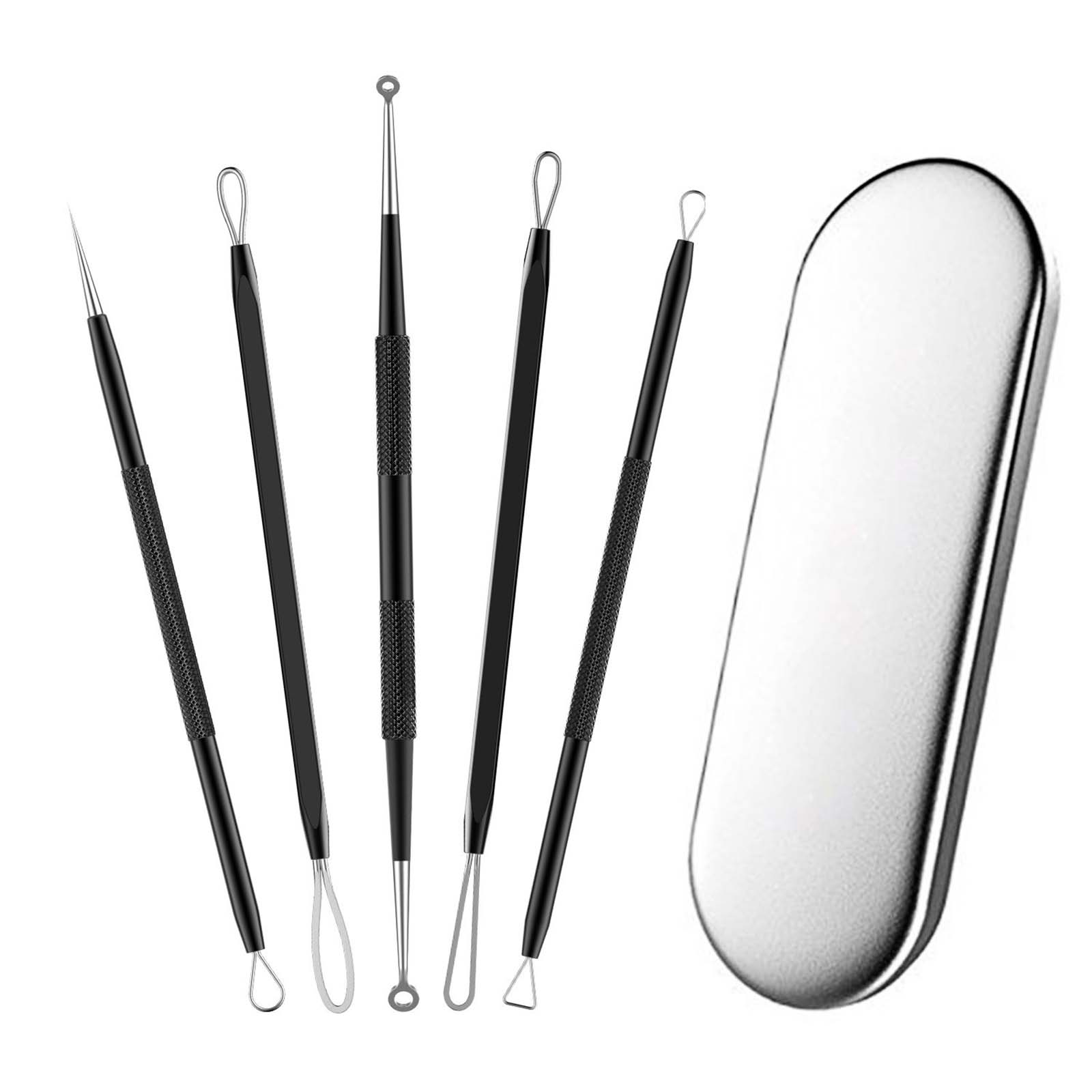 Ueasy Blackhead Remover Kit Professional Stainless Steel Comedone ...